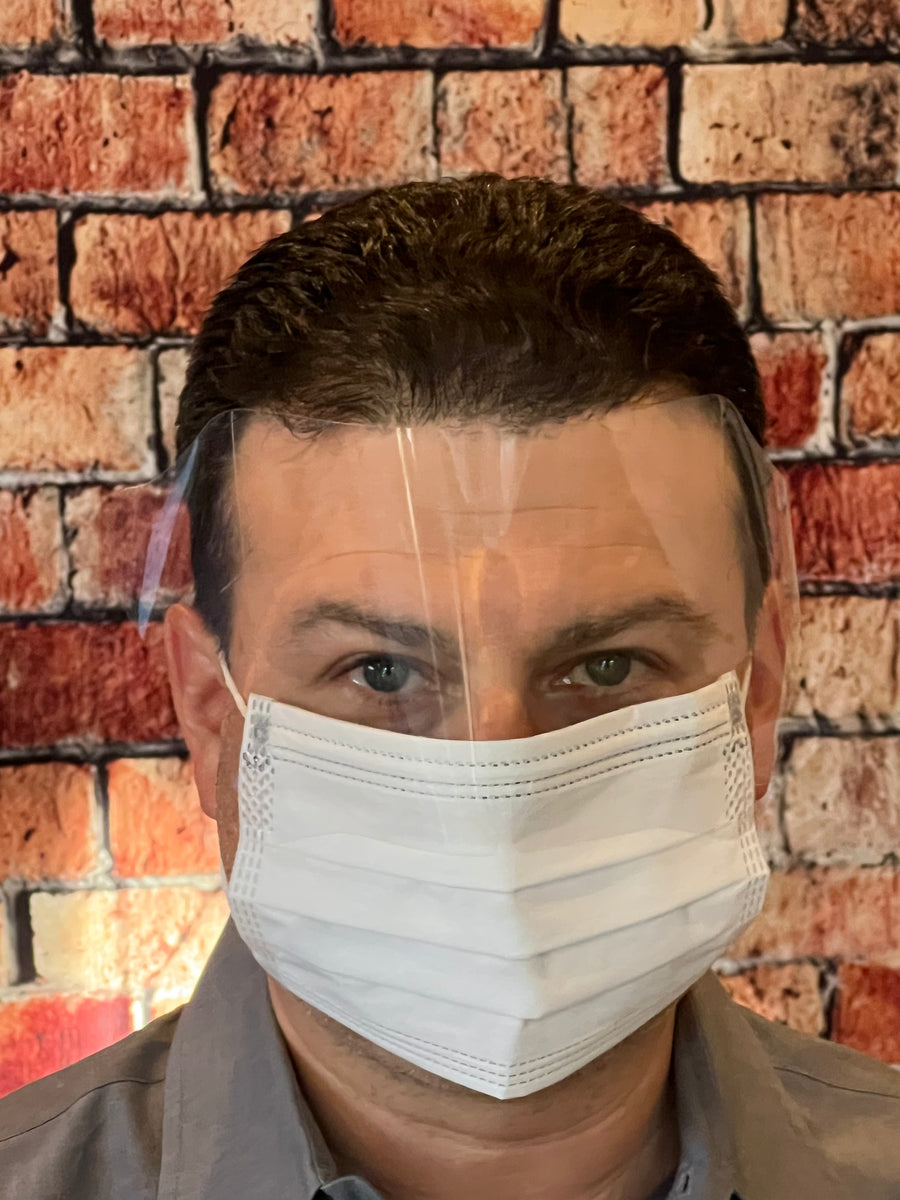 Ear Loop Mask with Eye Shield – Medco